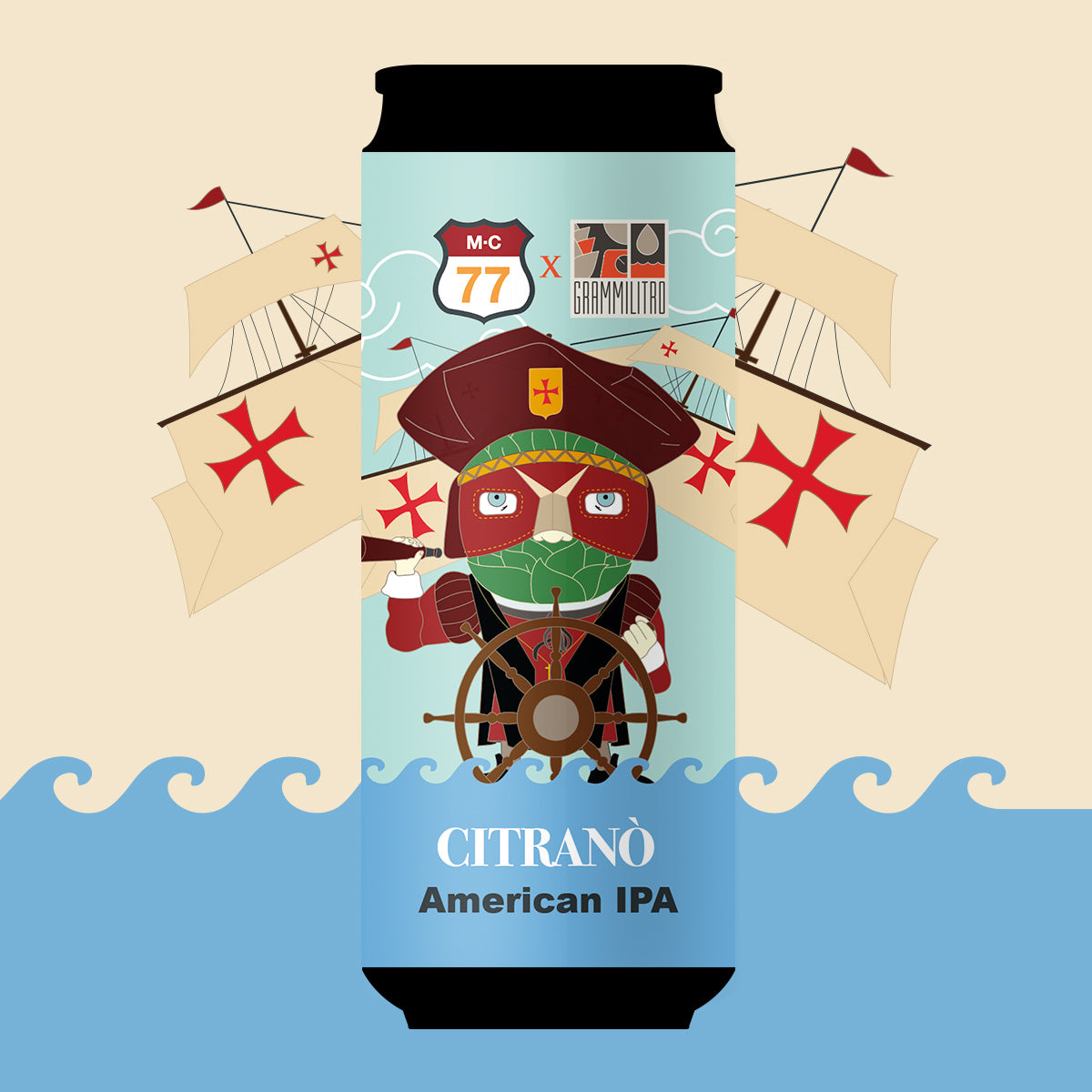 Citranò (lattina da 33 cl) – MC77 Birrificio Artigianale